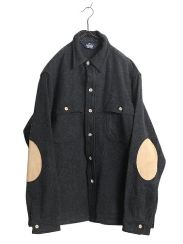 80S Usa Made Woolrich Wool Double Macchino Jacket Men'S L Old Tag ...