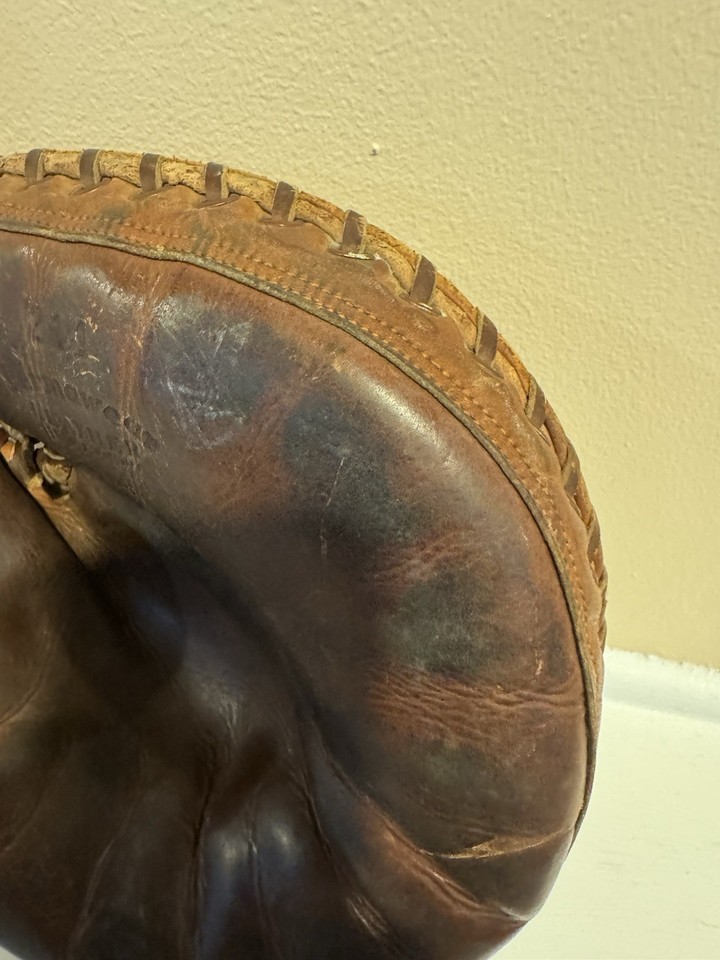 Vintage 1930s A.J. Reach PermaWear 211 Rick Ferrell Catcher’s Mitt ...