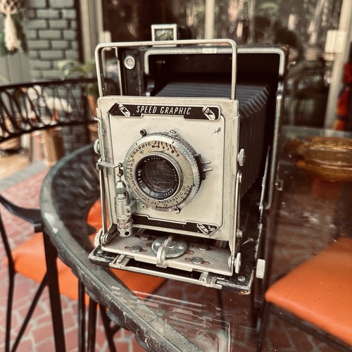 Graflex Speed Graphic 45 Large Format 4x5 Press Camera w/ Kodak 127mm ...