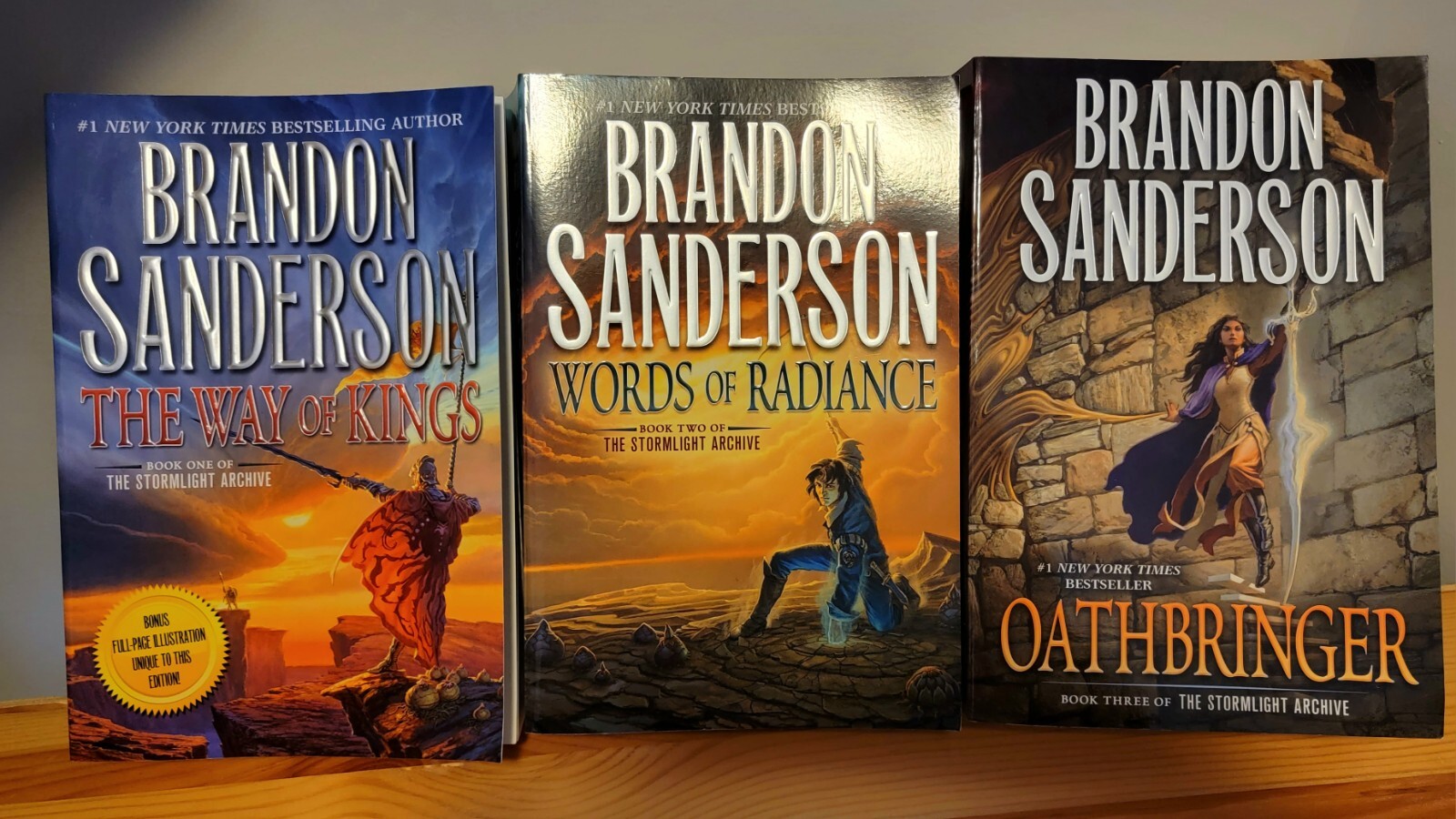 The Stormlight Archive Trilogy *COMPLETE* Books 1 -3 - Brandon ...