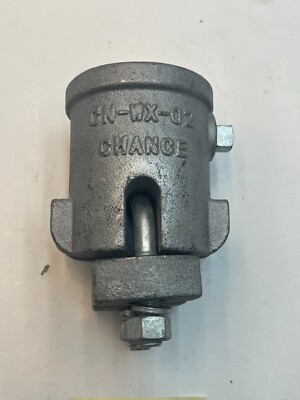 (QTY2) Chance Wire Clamp/Holder CN-WX-02, Galvanized Steel, Silver | eBay