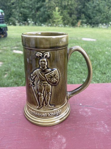 Medieval Knight Circa 1400 Arthur Wood AWS Beer Stein Mug made in ...
