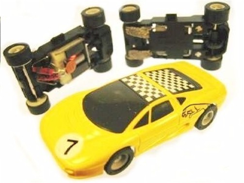 Micro Scalextric My First SCALEXTRIC Jaguar XJ220 HO Slot Car Racing ...