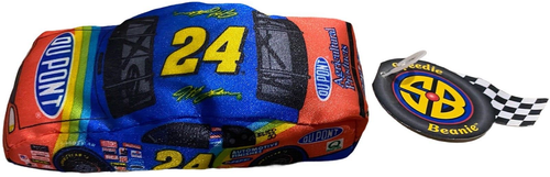 Jeff Gordon #24 Dupont NASCAR 1998 Speedie Beanie Plush Toy | eBay