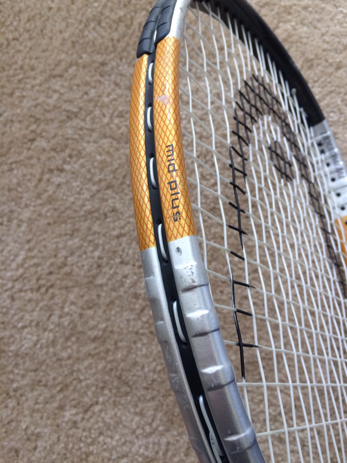 Head Liquidmetal Instinct Jr Mid Plus Tennis Racquet + HC | eBay