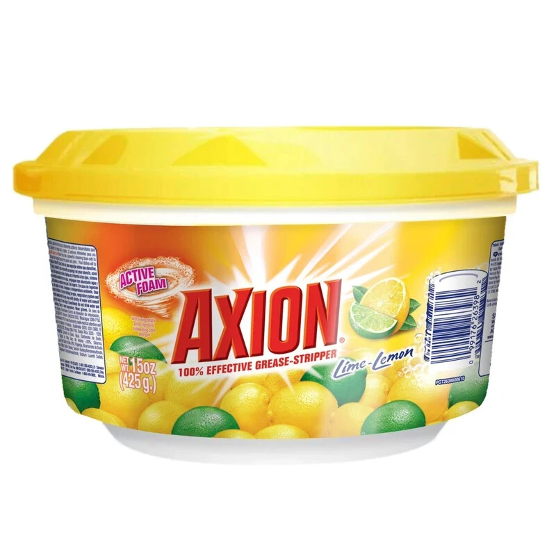 Axion Lime - Lemon Dish Washing Paste Detergent 425 g Importado de ...