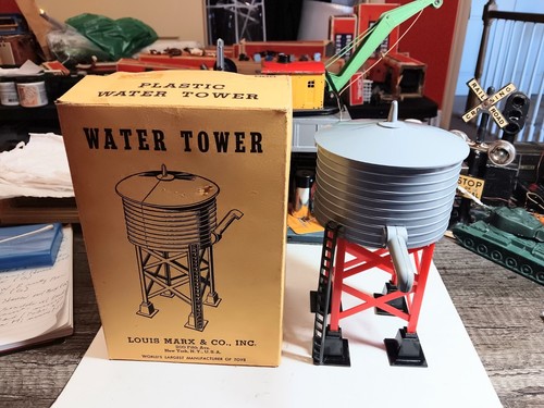 Marx 065 Water Tower w/ Box - Excellent | eBay