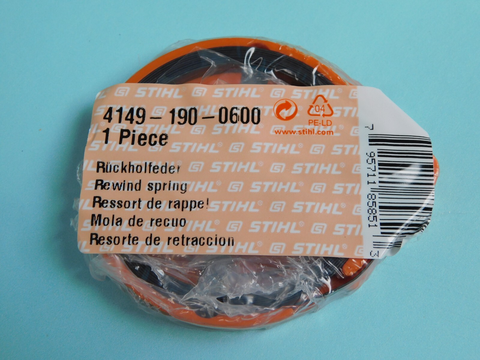 STARTER SPRING FOR STIHL FS55 FS94 KM94 HL91K # 4149 190 0600 --- UP ...