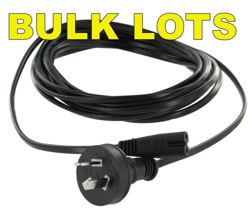 3 5 10 pcs x 1.5m-2m Figure 8 2-Pin Power Cable Cord Lead Pin Plug 240V ...