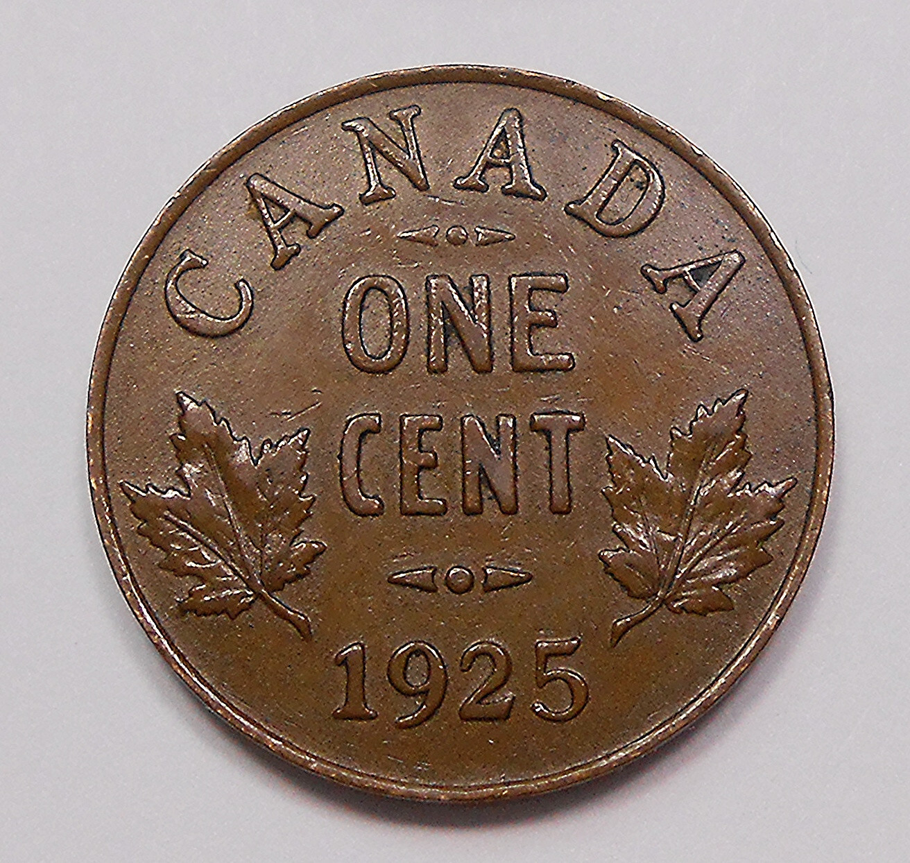 1925 Small Cent EF Beautiful RARE Date LOWEST Mintage KEY George V ...