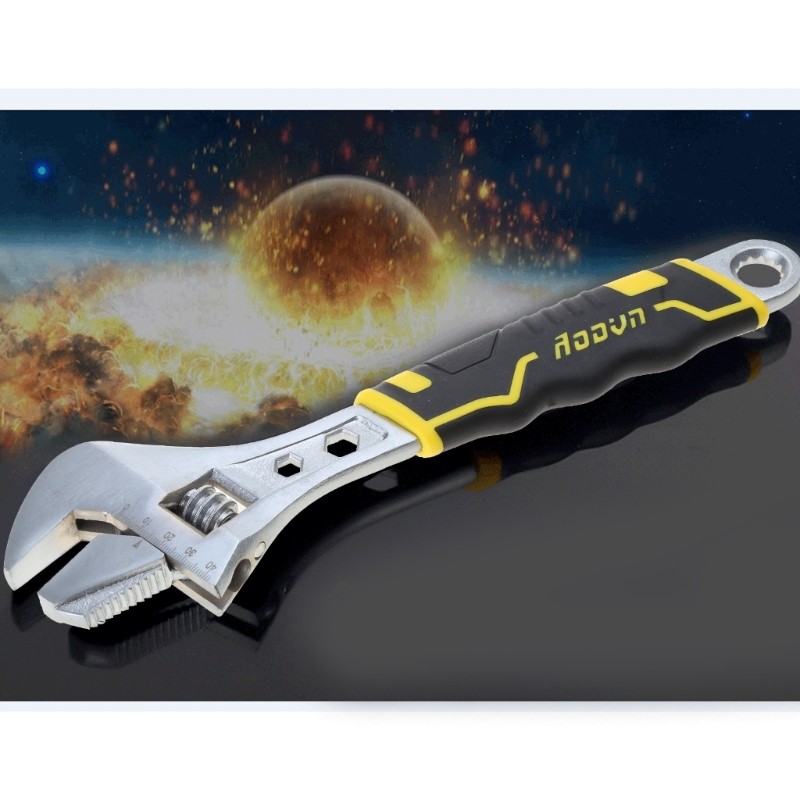12 Inch Anti-slide Universal Monkey Wrench Adjustable Spanner Adjust ...