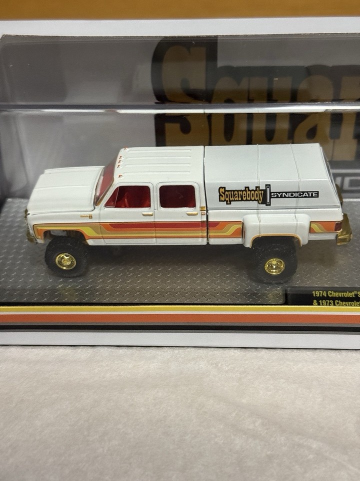 CHASE! M2 MACHINES ‘74 CHEVY SILVERADO DUALLY & ‘73 CHEVY VAN G10 ...