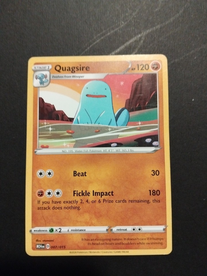 Pokémon TCG Quagsire | eBay