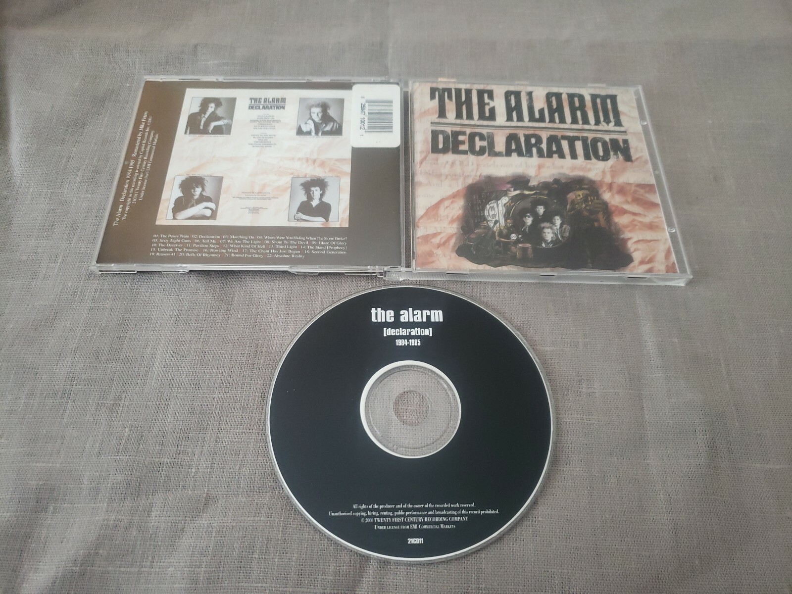 THE ALARM Declaration: 1984-1985 CD 2000 Remasters Unreleased Tracks ...