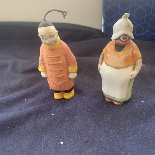 Gasoline Alley Charcters Rachel and Ching Chow German Nodders, 1920’s ...