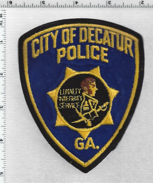 City of Decatur Police (Georgia) 2nd Issue Shoulder Patch | eBay