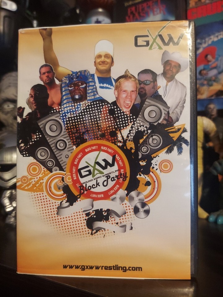 GXW Ground Xero Wrestling 3 DVD lot independent WWE 90's homebrew ...
