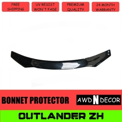 Premium Bonnet Protector Tinted Guard fit for Mitsubishi Outlander 2009 ...