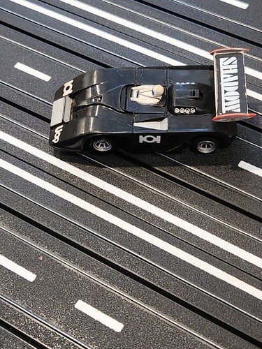 Vintage 1970's Aurora AFX Shadow Can Am #101 Race Slot Car HO Scale Non ...