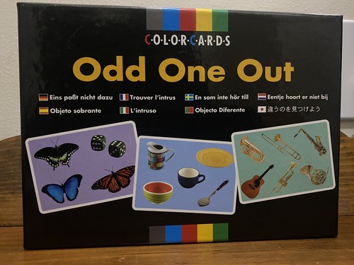 Odd One Out COLORCARDS 48 Cards | eBay