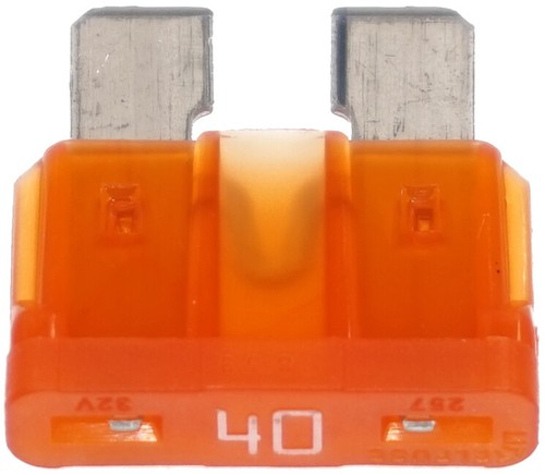 BMW Orange 40 Amp 32V Car Auto Blade Type Spare Fuse 61138364543 New ...