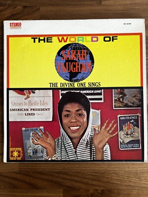 Sarah Vaughan-The Divine One Sings-1964-Roulette SR-52109 (VG/VG+ ...