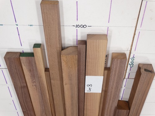 American Black Walnut 10kg Bundle Strips/Planks, Hardwood Timber (Lot B ...