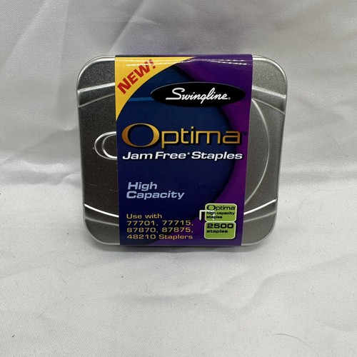 Swingline S7035550 3/8" Length Optima High Capacity Staples 2500 / Box ...