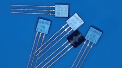 Quantity 5 Pieces Motorola MPSA18 Silicon NPN Low Noise Transistor ...
