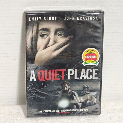 2018 A Quiet Place DVD Factory Sealed Emily Blunt John Krasinski Sci-fi ...