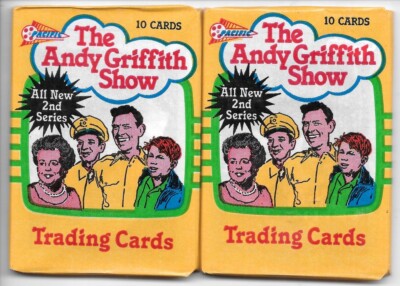Andy Griffith Show Trading Cards 2nd Series 2 SEALED 10 Card Packs 1990 ...