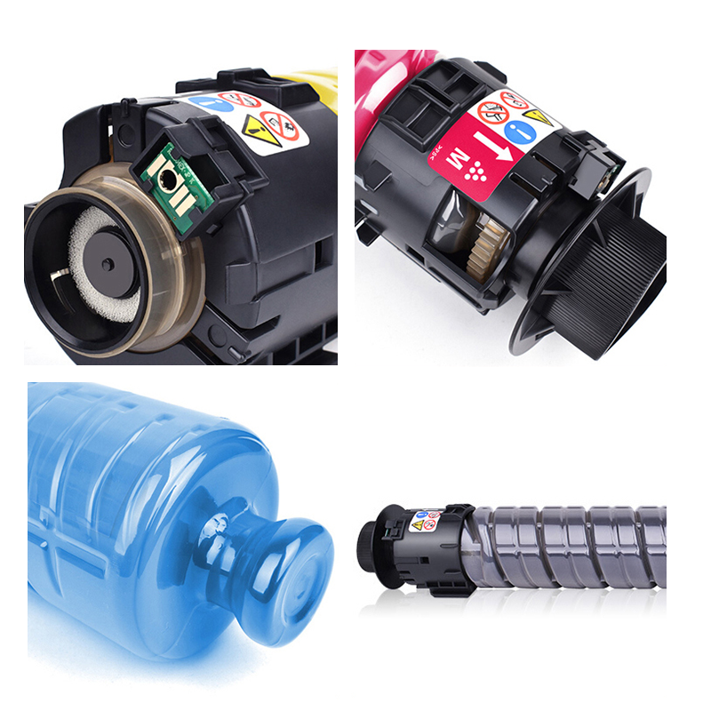 4 Color Toner Cartridge for Ricoh MP Lanier Savin C3503 C3004 C3003 ...