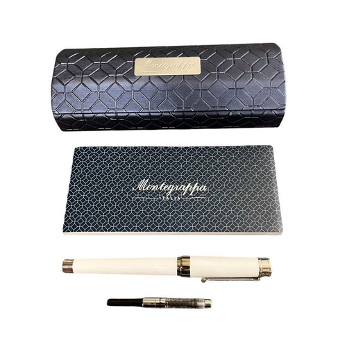 Montegrappa Fountain Pen White Box With Case | eBay