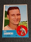 1963 Topps Bob Sadowski #568 - High # - EX - No Creases Nice Corners | eBay