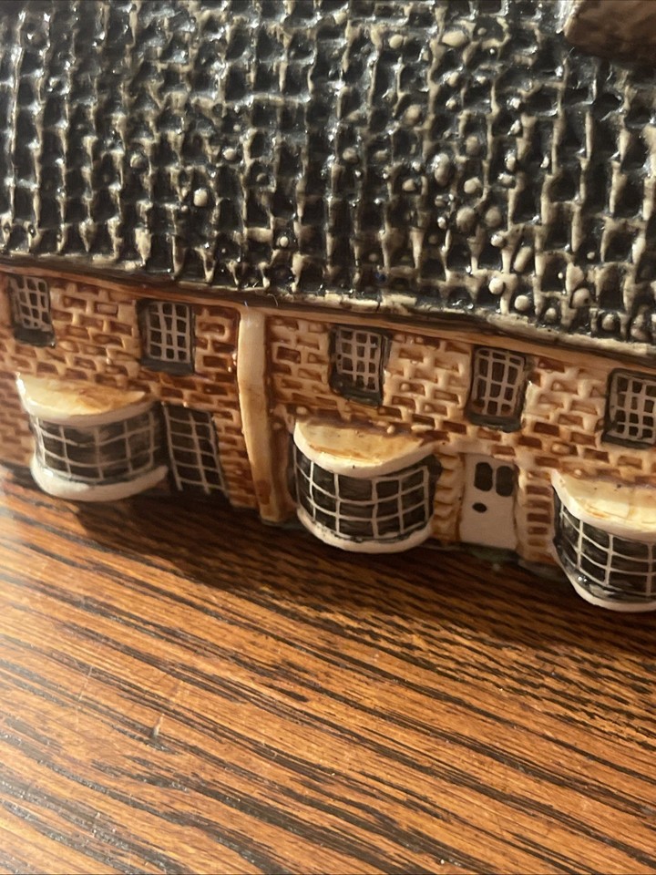 Tey Pottery Model Of Ivy Cottage Horning, Unusual Brick Variation | eBay UK
