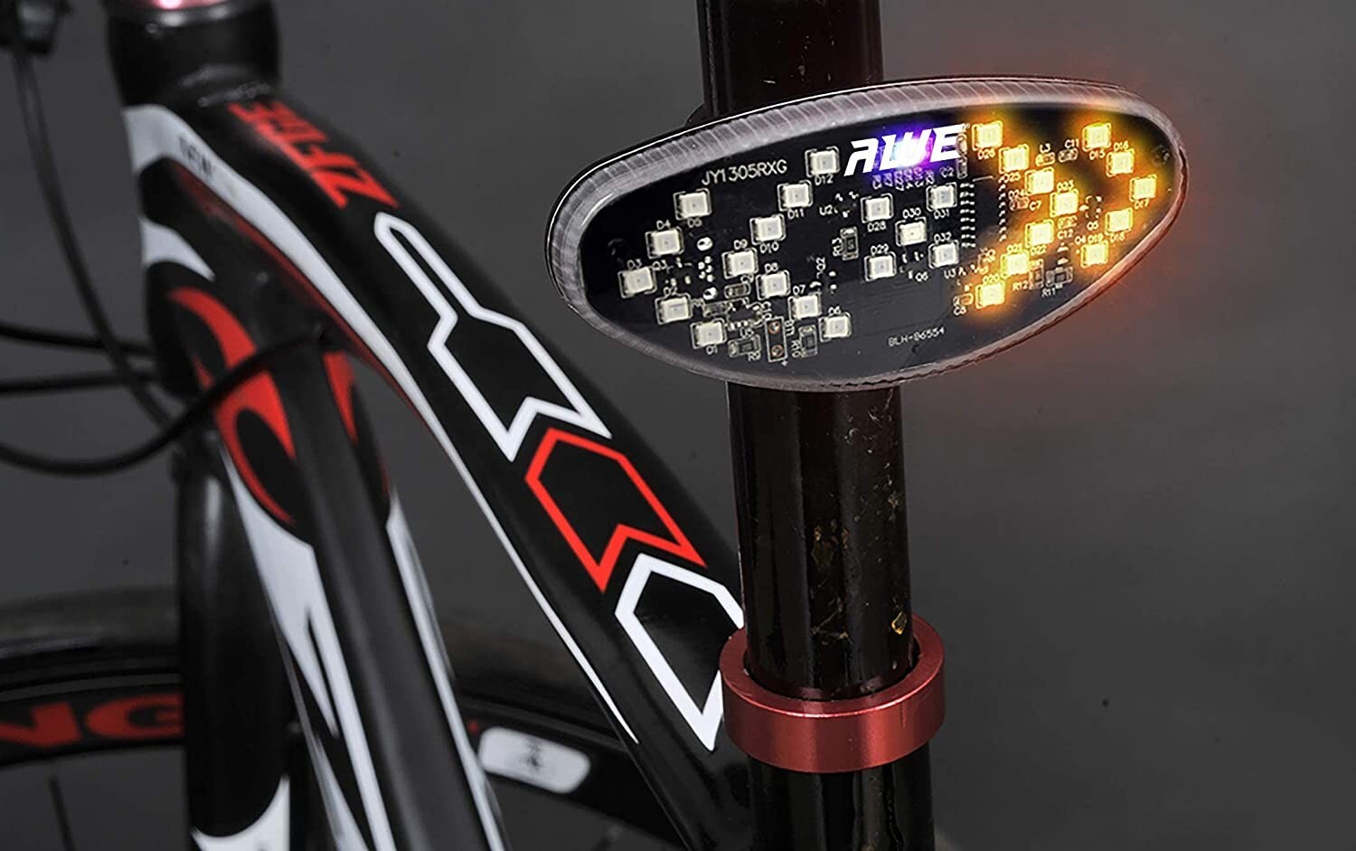 AWE USB Rechargeable WIRELESS INDICATOR Remote Control 29 LED's Bike ...