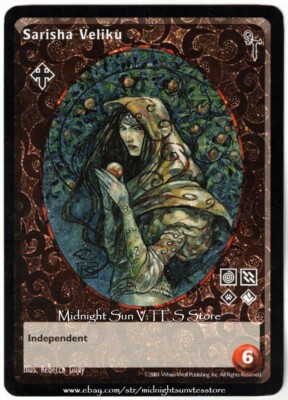 Sarisha Veliku Ravnos Final Nights V:TES VTES Vampire CCG | eBay