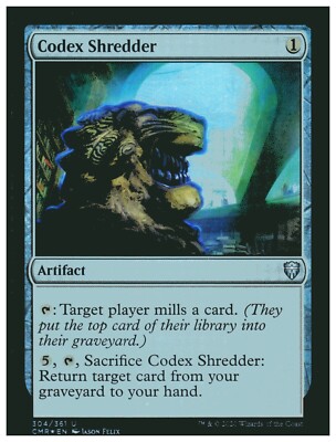MTG Commander Legends Codex Shredder CMR 304/361 Uncommon | eBay