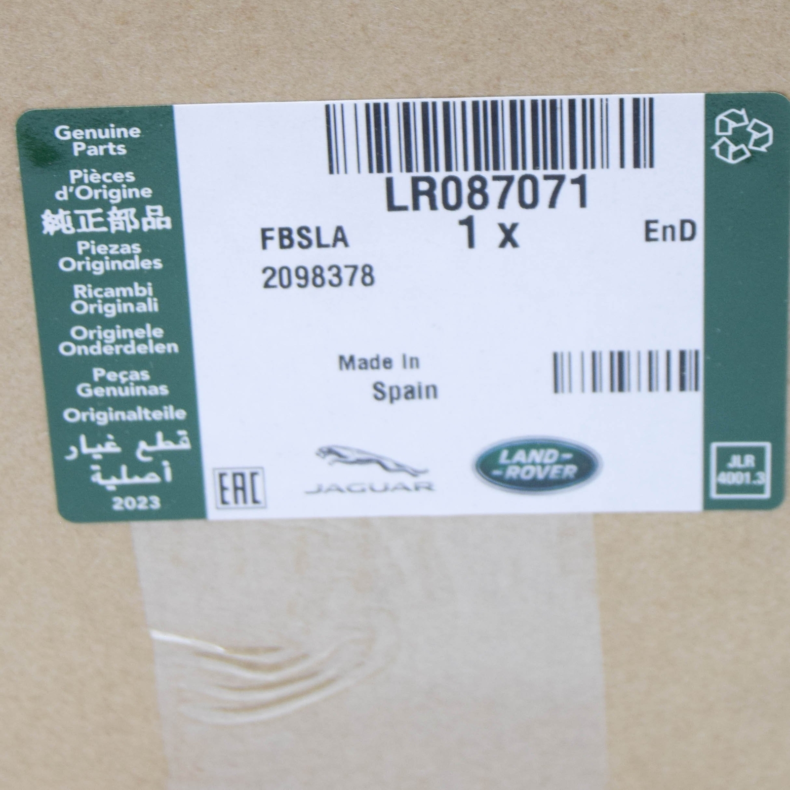 Range Rover Evoque Discovery Ingenium Engine Low Pressure EGR Valve ...