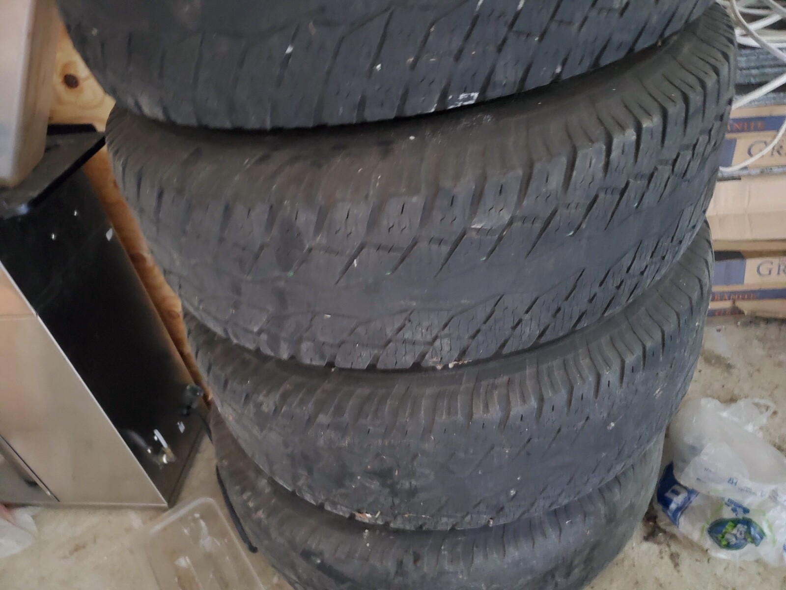 16" Toyota OEM Wheels w/ Tires (P265/75 R16) Set of 4 Fits Tacoma ...