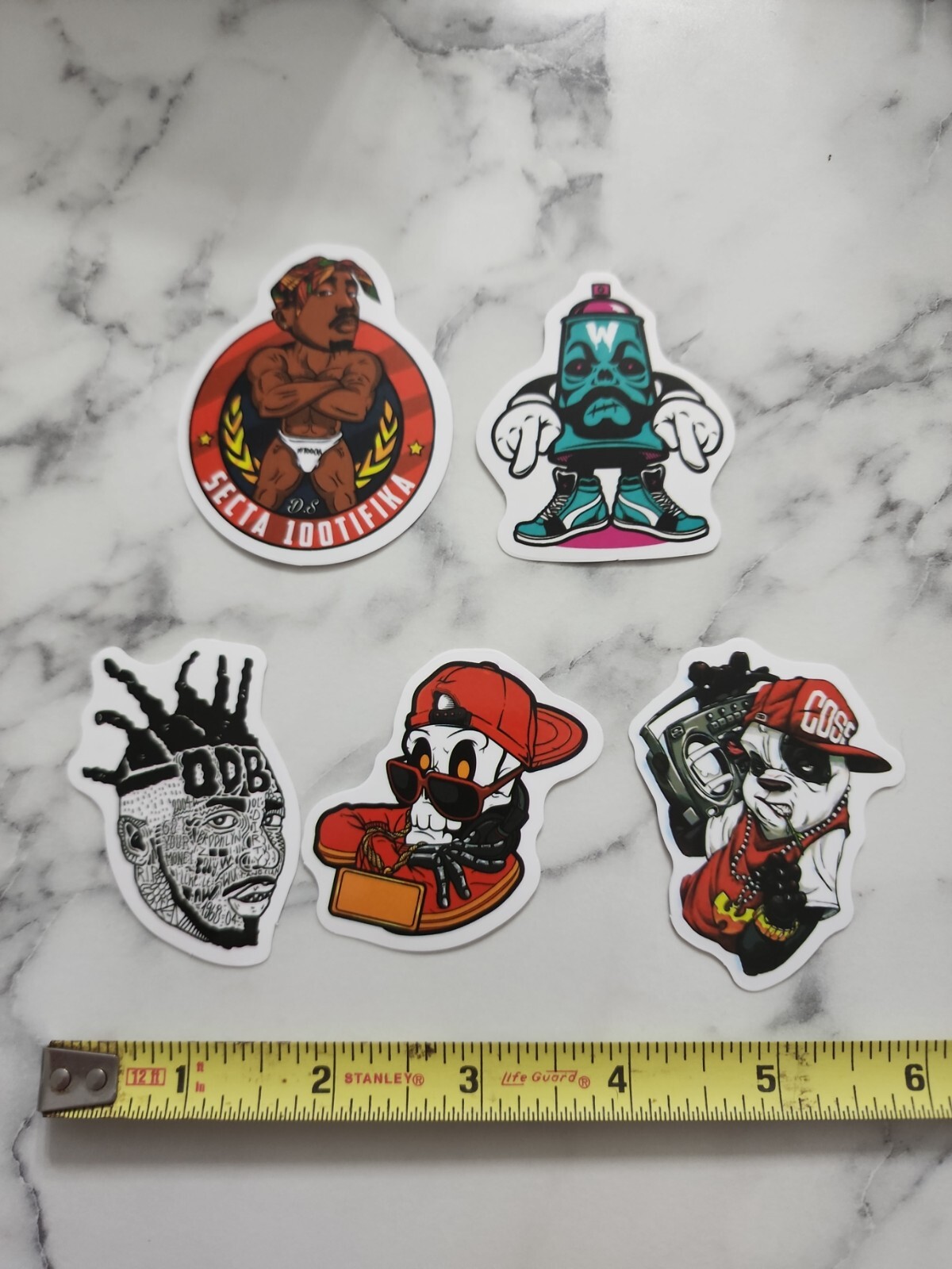 RAP HIP HOP Sticker lot all new Lot of 5 🔥 🔥 🔥 #6 | eBay