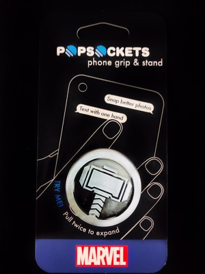 PopSockets Marvel Avengers Thor Hammer Mjolnir PopSocket Pop Socket ...
