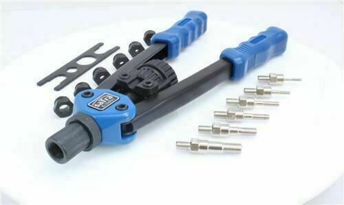 2NRH Long Arm Heavy Duty Double Hand Threaded Rivnut Riveter Gun Tool ...