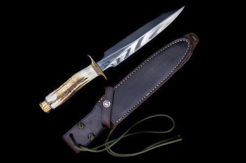 Randall Knife. Military. Model 2- Fighting Stiletto. 8 inch blade, 13 ...