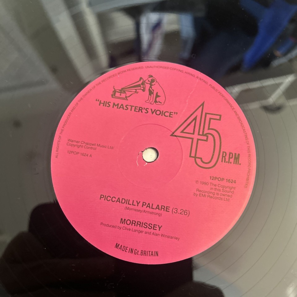 Morrissey Piccadilly Palare Vinyl Record EP UK Import 12” 1990 Smiths ...