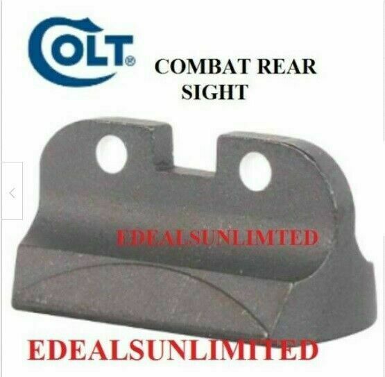 Colt 1911 Rear Sight 2 Dot Commander Govt Gold Cup Series 70 80 High ...