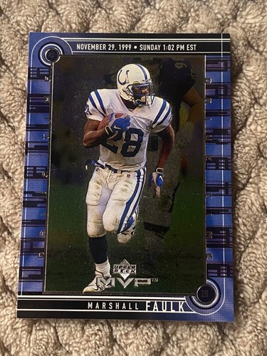 1999 Upper Deck MVP Drive Time St. Louis Rams Football Card #DT8 ...