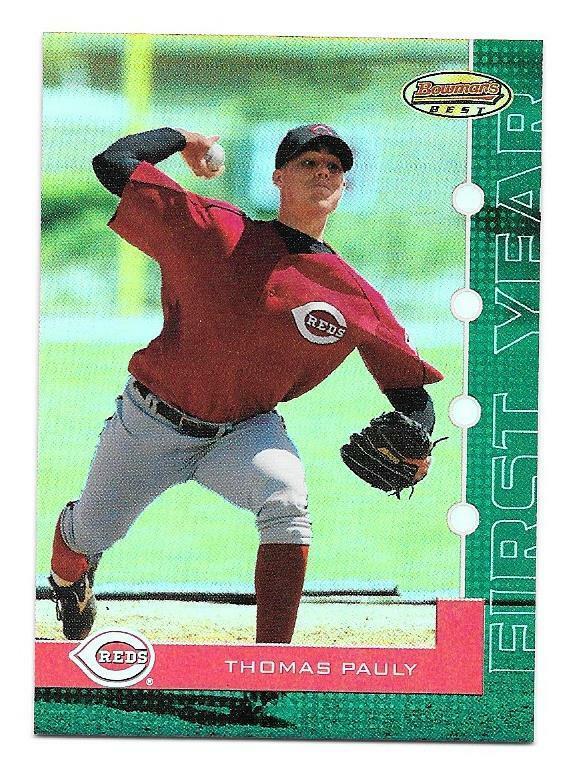 Thomas Pauly 2005 Bowmans Best Baseball Rookie #61 Serial #831/899 NrMt ...