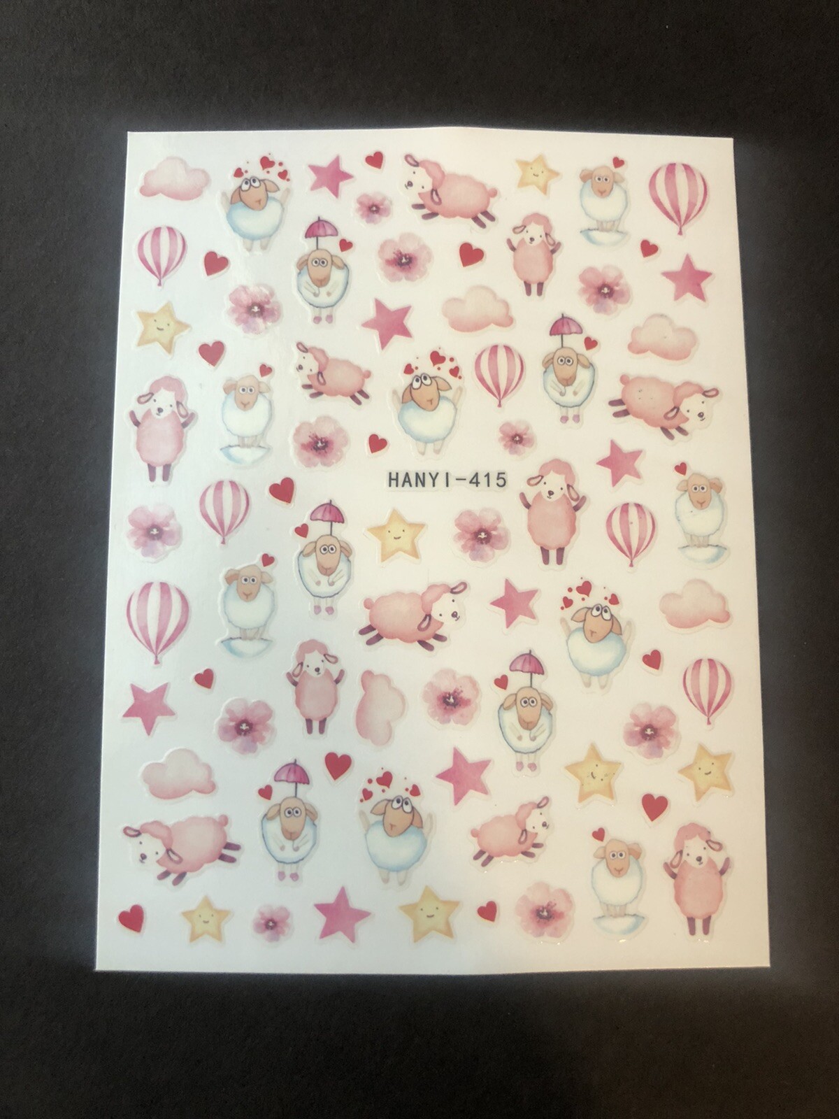 Pink Sheep Nail Art Decals/Stickers | eBay
