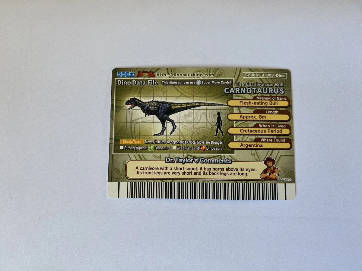 Dinosaur King Super Carnotaurus